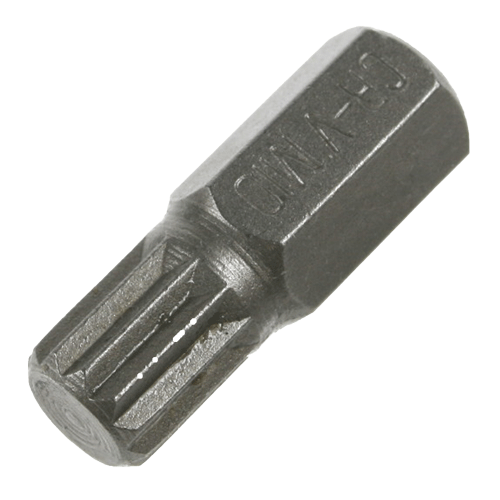Silverstone Factors - XZN Bit M10 Short 10mm Shank (spline)